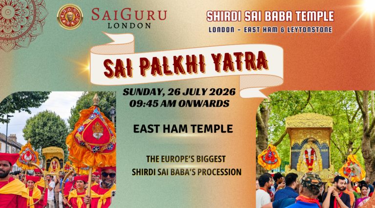 Sai Palkhi Yatra 2026 : SaiGuru, London